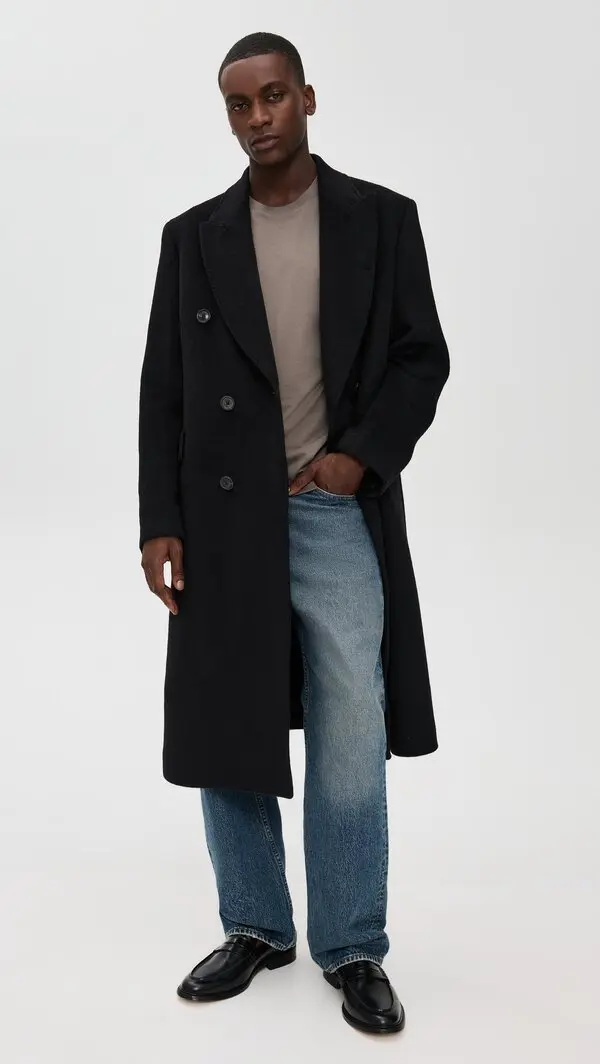 Our Legacy Whale Coat - Black Hairy Wool | Editorialist